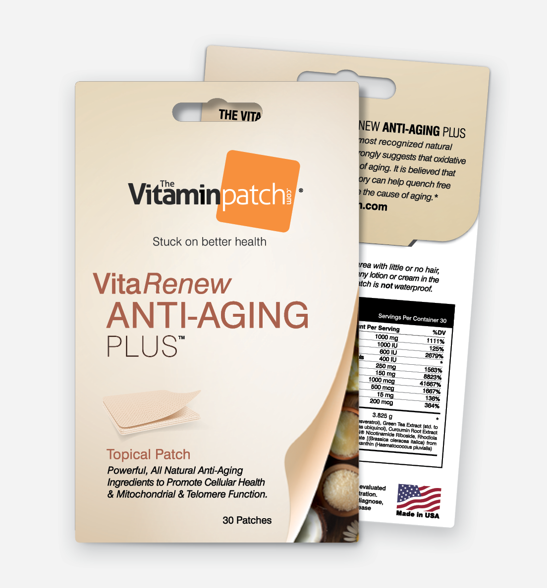 VitaRenew Anti-Aging Plus Patch – The Vitamin Patch